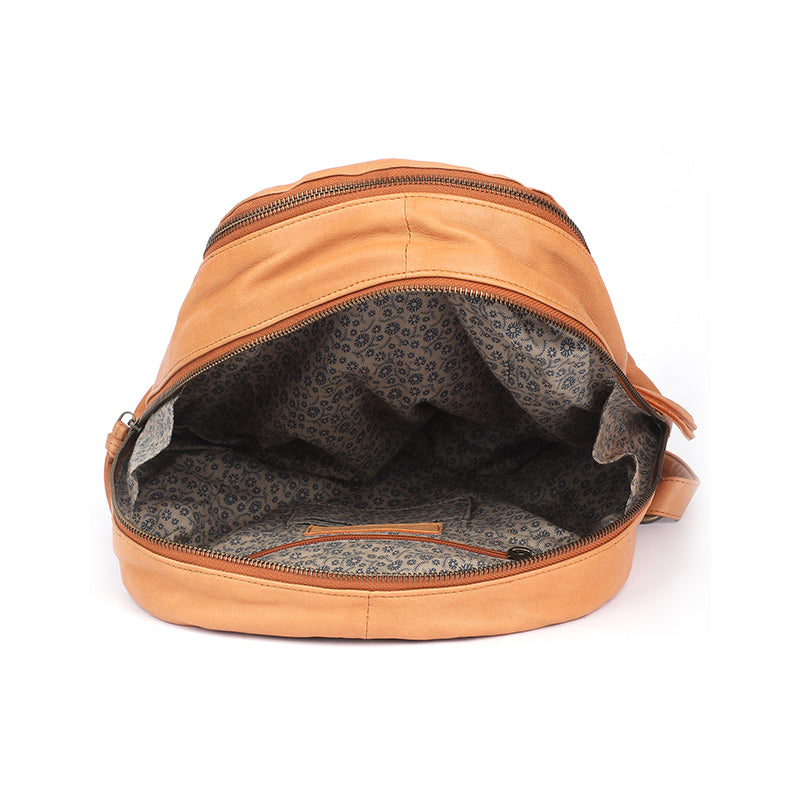 Buy Peep Leather Backpack Online | Wholesale Leather Backpack Store in ...