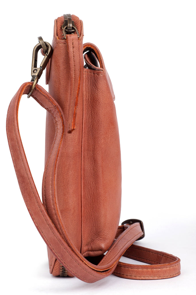 Buy Taint Leather Bag Mobile & Crossbody Bag Online | Wholesale Cross ...